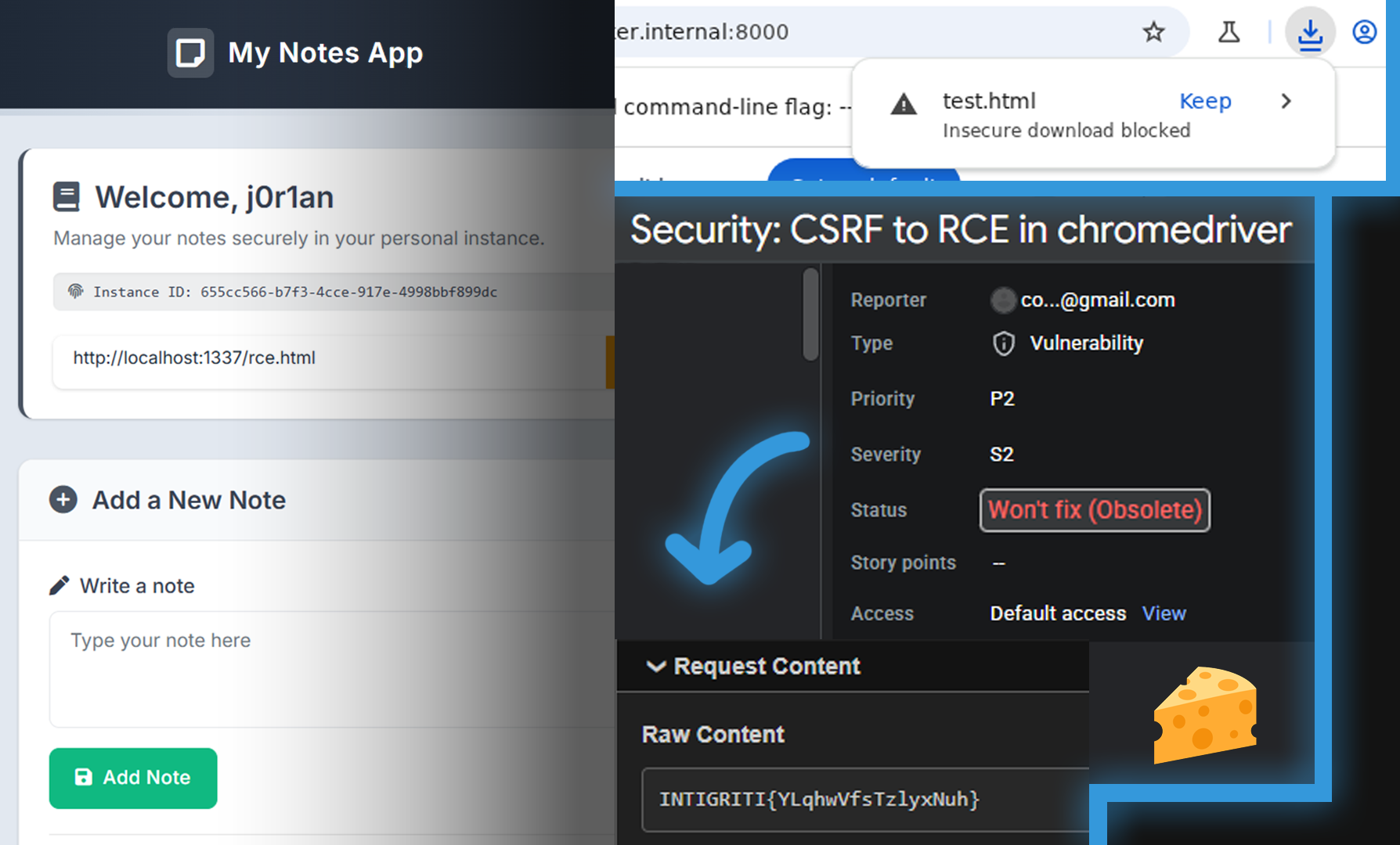 Intigriti June RCE Challenge (0625) | Jorian Woltjer