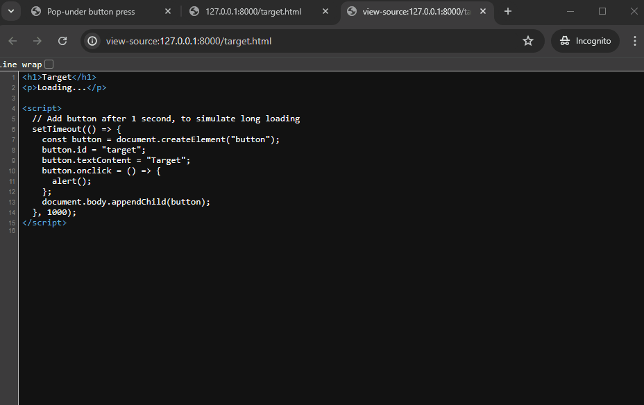 Pressing Buttons with Popups (on Twitch, LinkedIn and more) | Jorian ...